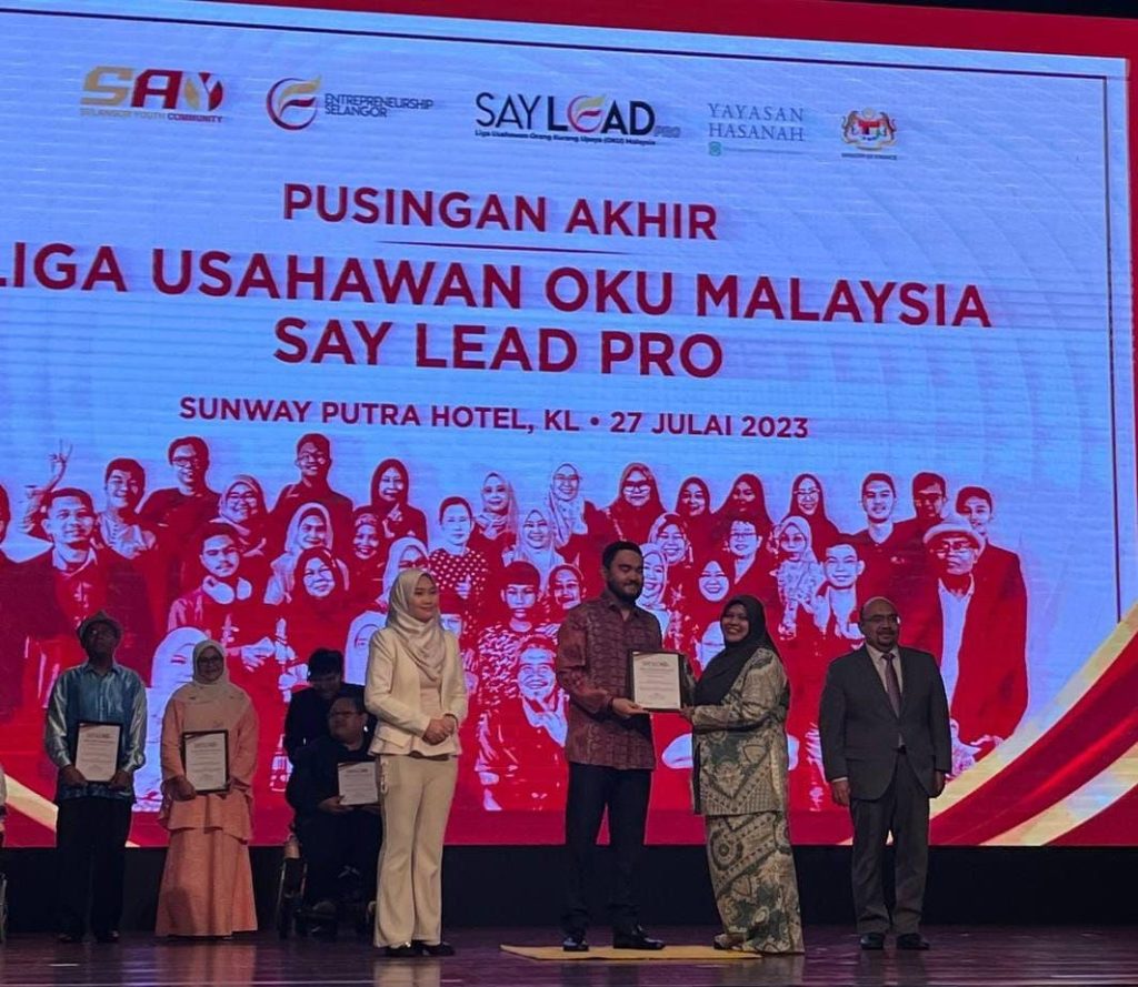 Tiga usahawan OKU dinobat sebagai Ikon Usahawan Malaysia